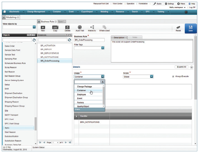 Camstar Enterprise Platform v7 SU6 | Siemens Opcenter