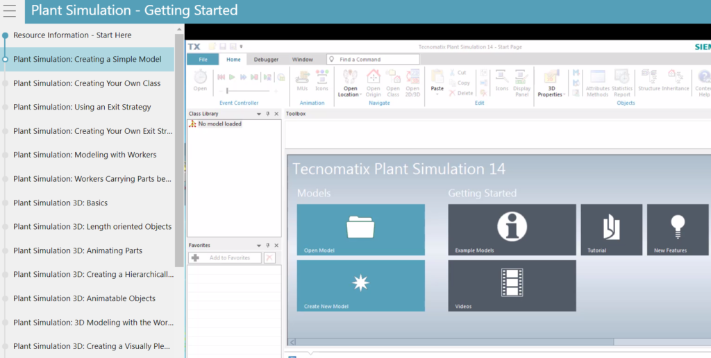 What’s New in Learning Advantage? Plant Simulation – Getting Started ...
