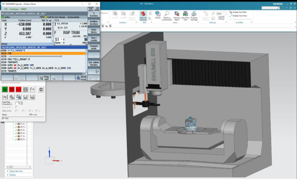 The Digital Twin for CNC training - Academic and Startups