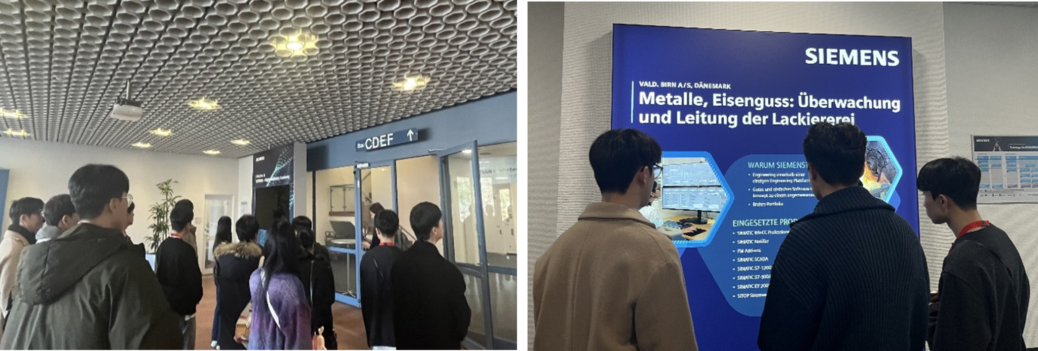 Students from the Ulsan-Gyeongnam Future Mobility Business Group visited the EWA and SITRAIN DI ...