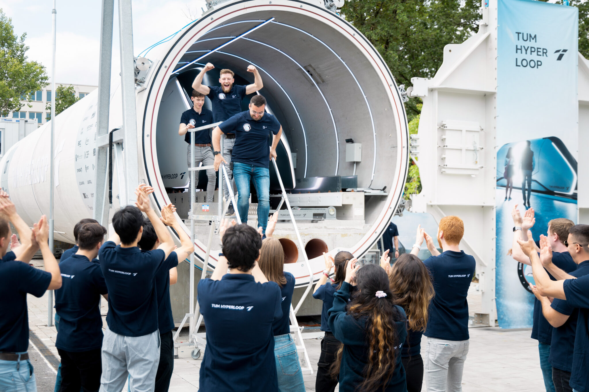 Europe's Hyperloop Pioneer: The Groundbreaking Opening of the TUM Hyperloop Demonstrator ...