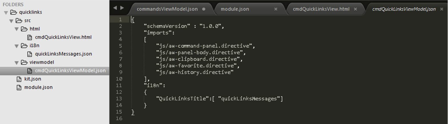 Declarative Programming to Author Active Workspace Commands - Teamcenter