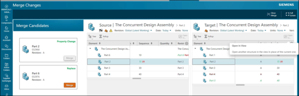 Drive engineering efficiency by merging BOM modifications from multiple ...