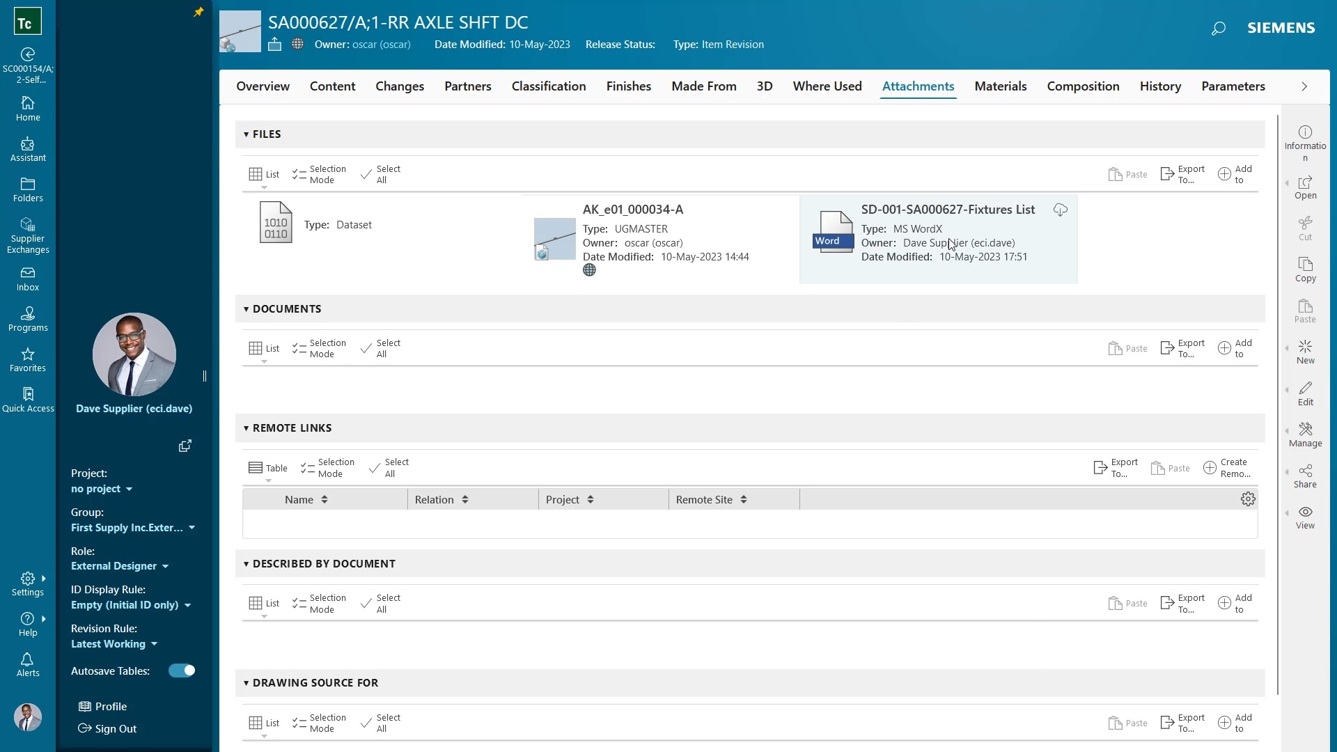 Empower your suppliers with Supplier Connect | Teamcenter
