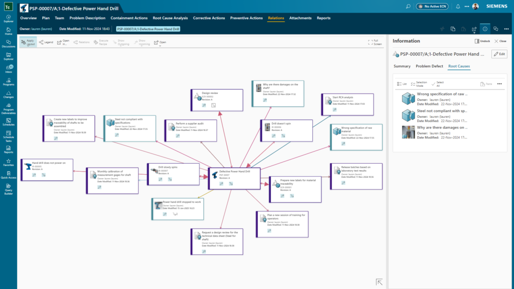 Teamcenter Quality 2412 Explore the latest capabilities