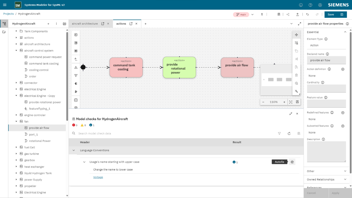 Siemens Systems Modeler for SysML v2 | Teamcenter | blog
