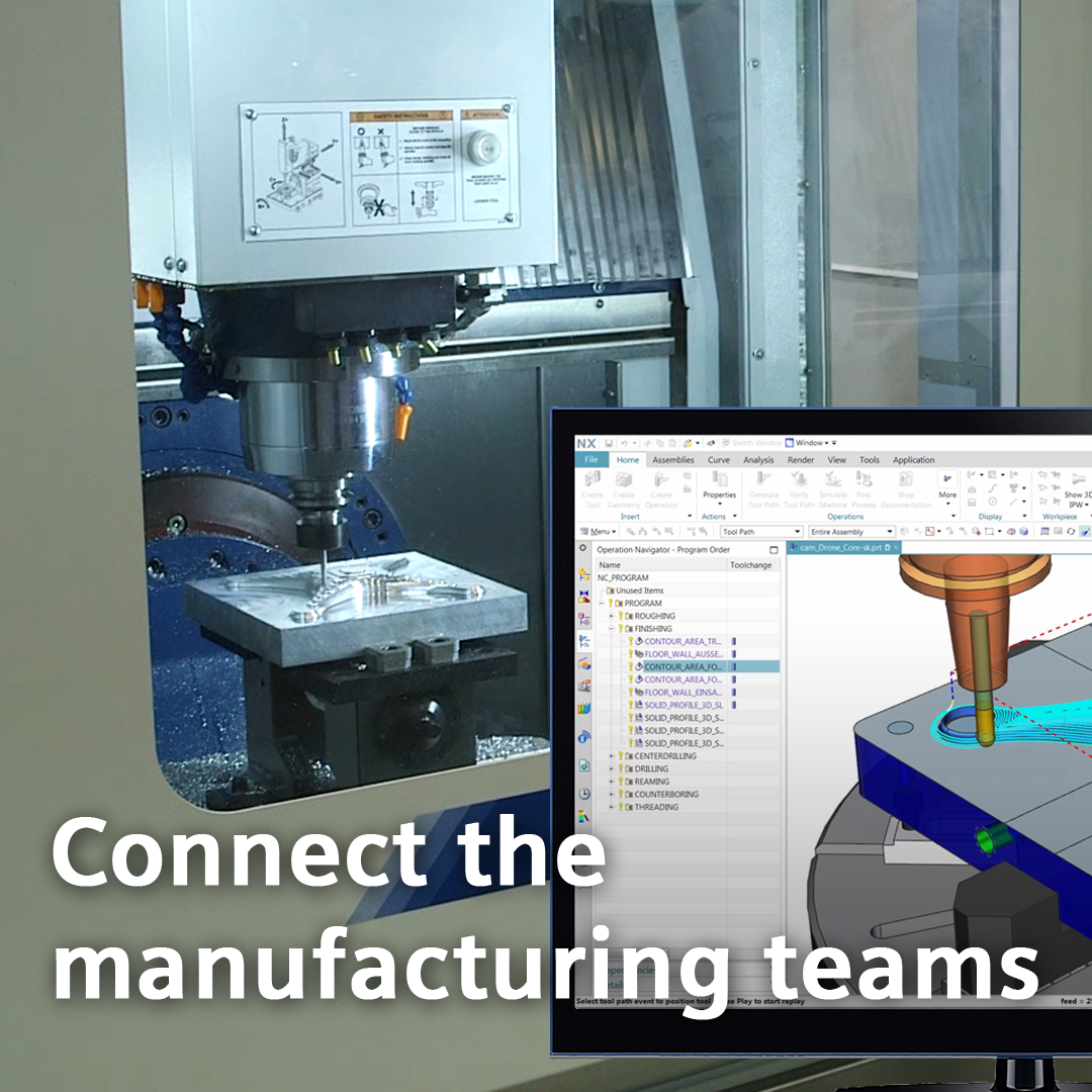 The Quadcopter Story with the Digital Machine Shop - NX Manufacturing