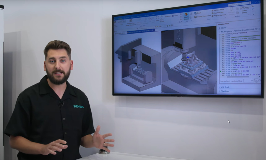 CNC Programming, Machining Simulation and Shop Floor Connectivity Stage ...