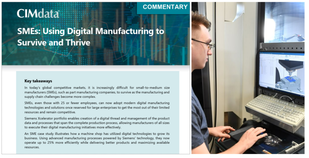 Digital innovation energizes small manufacturers’ business [CIMdata ...