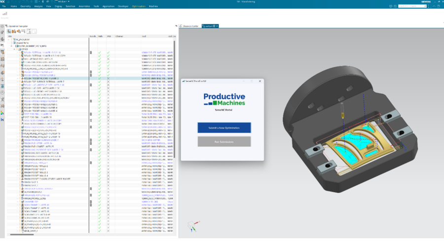 The future of virtual toolpath optimization - NX Manufacturing