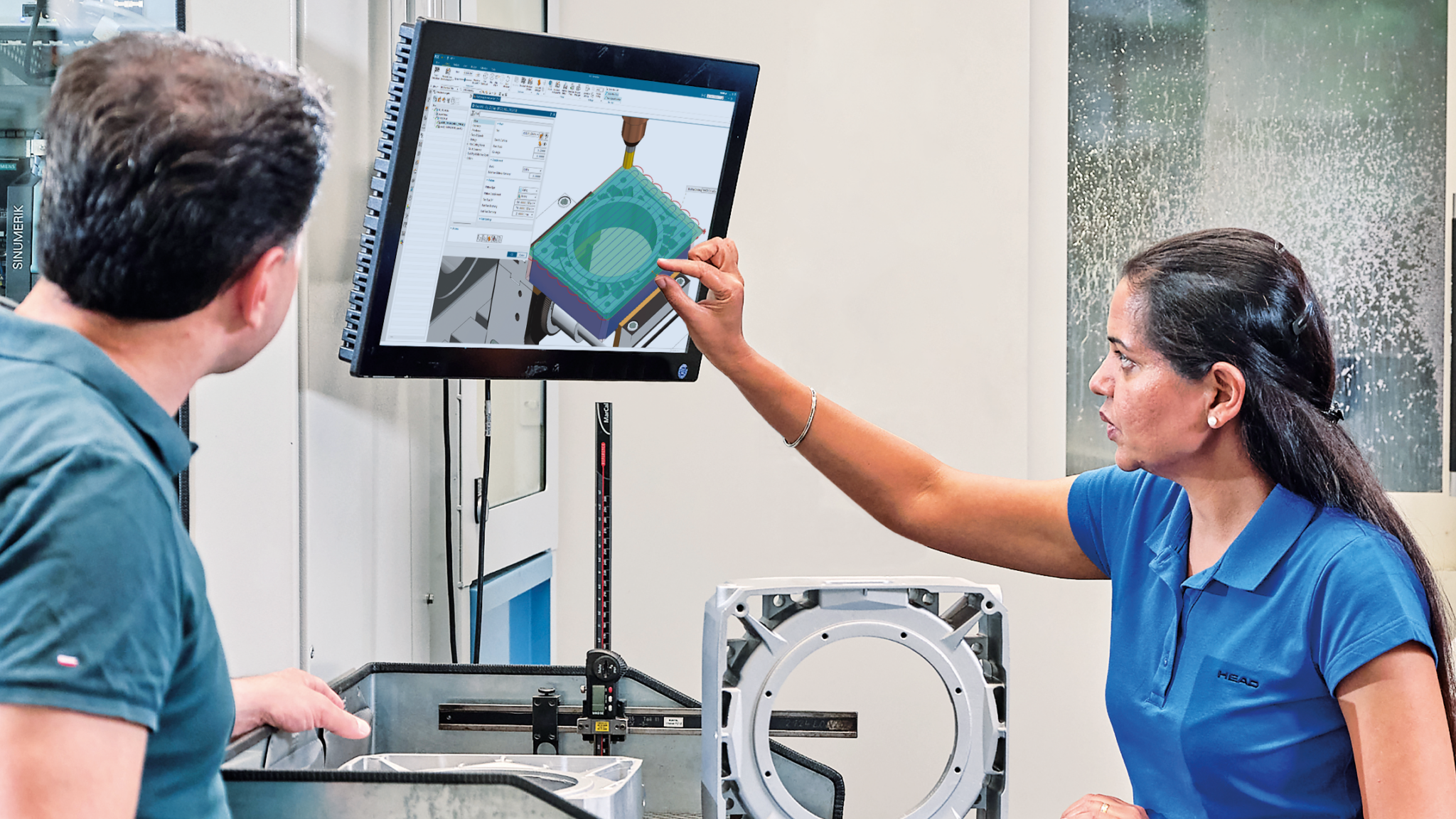 Optimized Toolpaths and Simulation with CAM Software