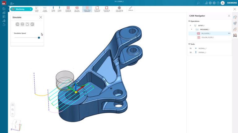 Manufacturing features available in NX X Essentials - NX Manufacturing