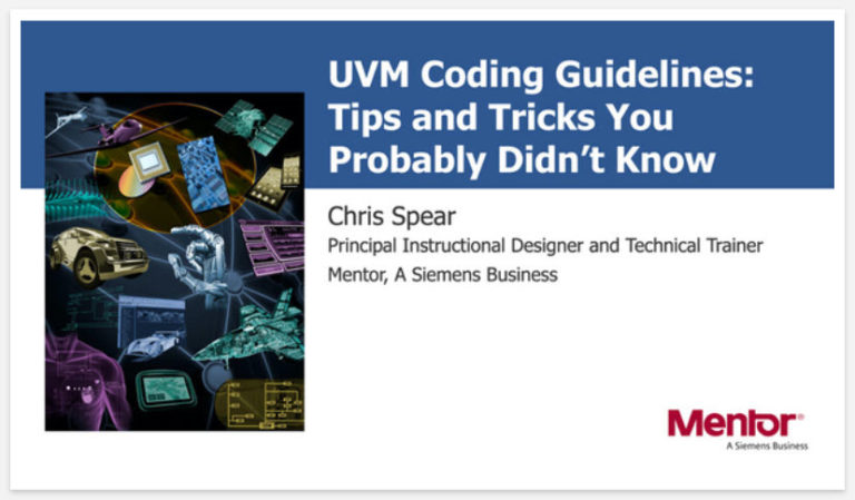 UVM Coding Guidelines: Tips & Tricks You Probably Didn’t Know - Corporate Blog
