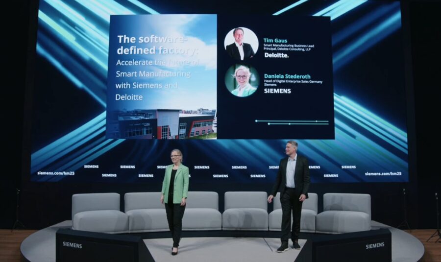 Smart manufacturing joint presentation by Siemens and Deloitte