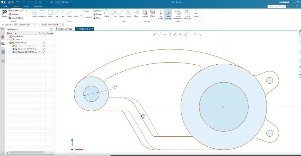 Sketching in CAD – then and now - NX Design