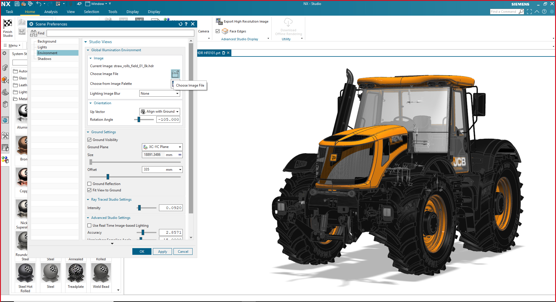 NX Render Blog Series: The Visualization Process for Heavy Equipment ...