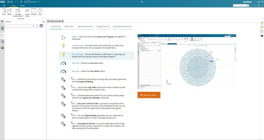Discover NX with the NEW “Tip of the day” feature - NX Design
