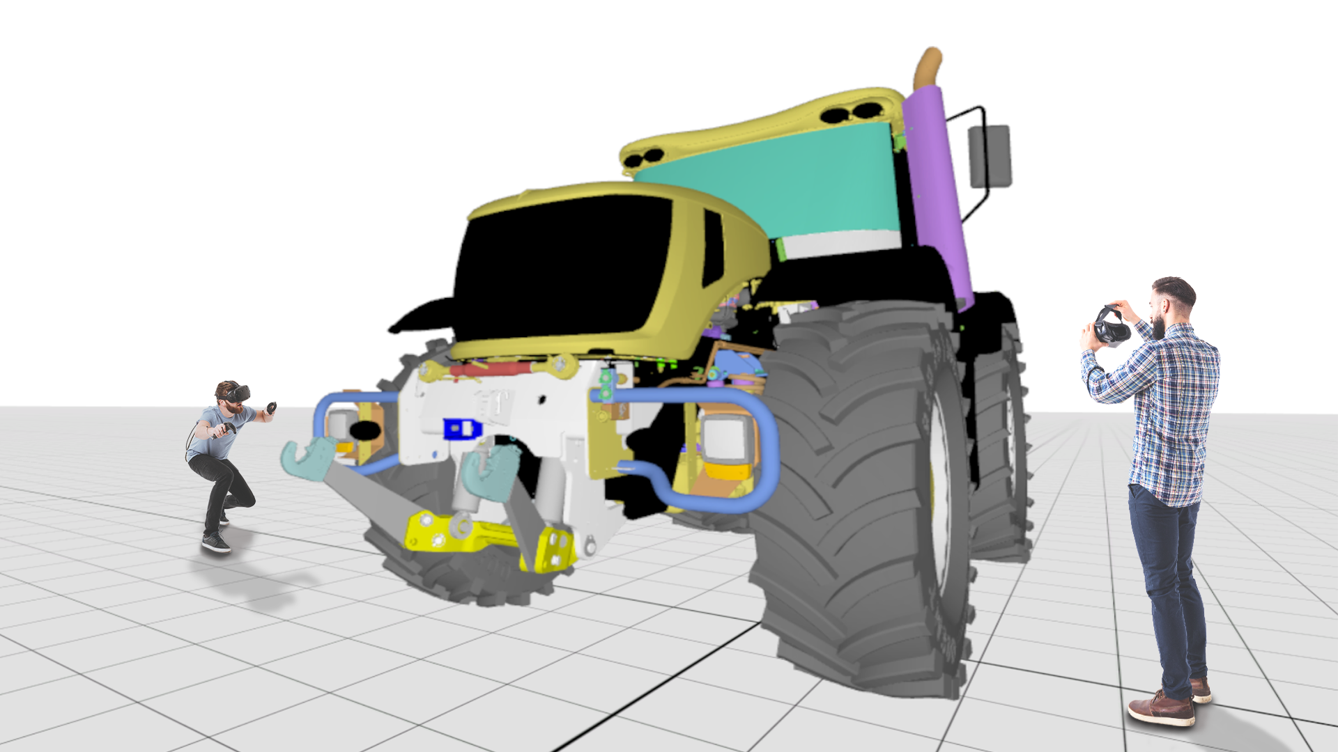 NX VR for Heavy Equipment | Executive Design Review | JCB Fastrac 8250 ...