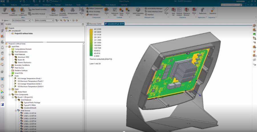 What is new in NX | Thermal Simulation - NX Design