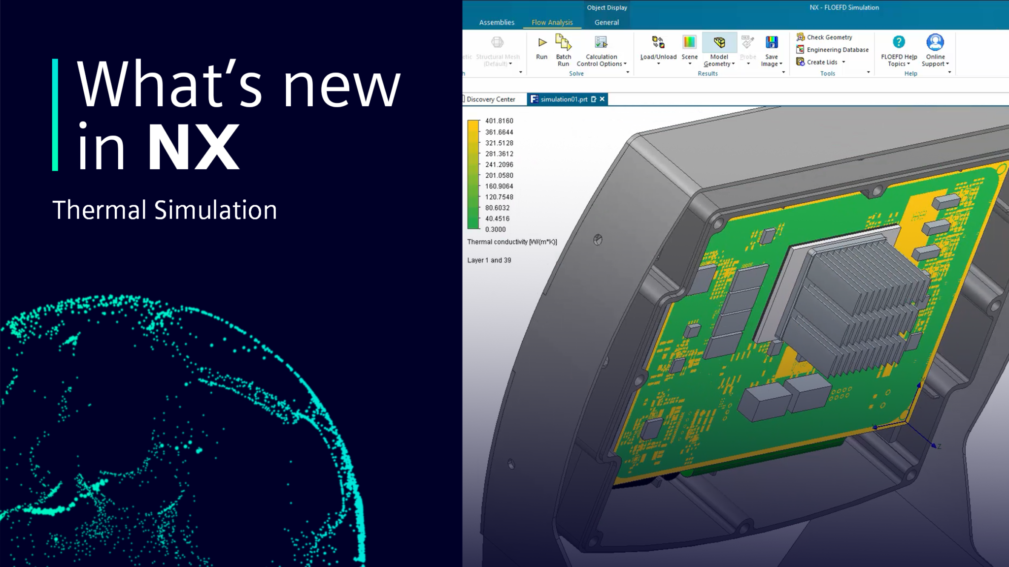 What is new in NX | Thermal Simulation - NX Design