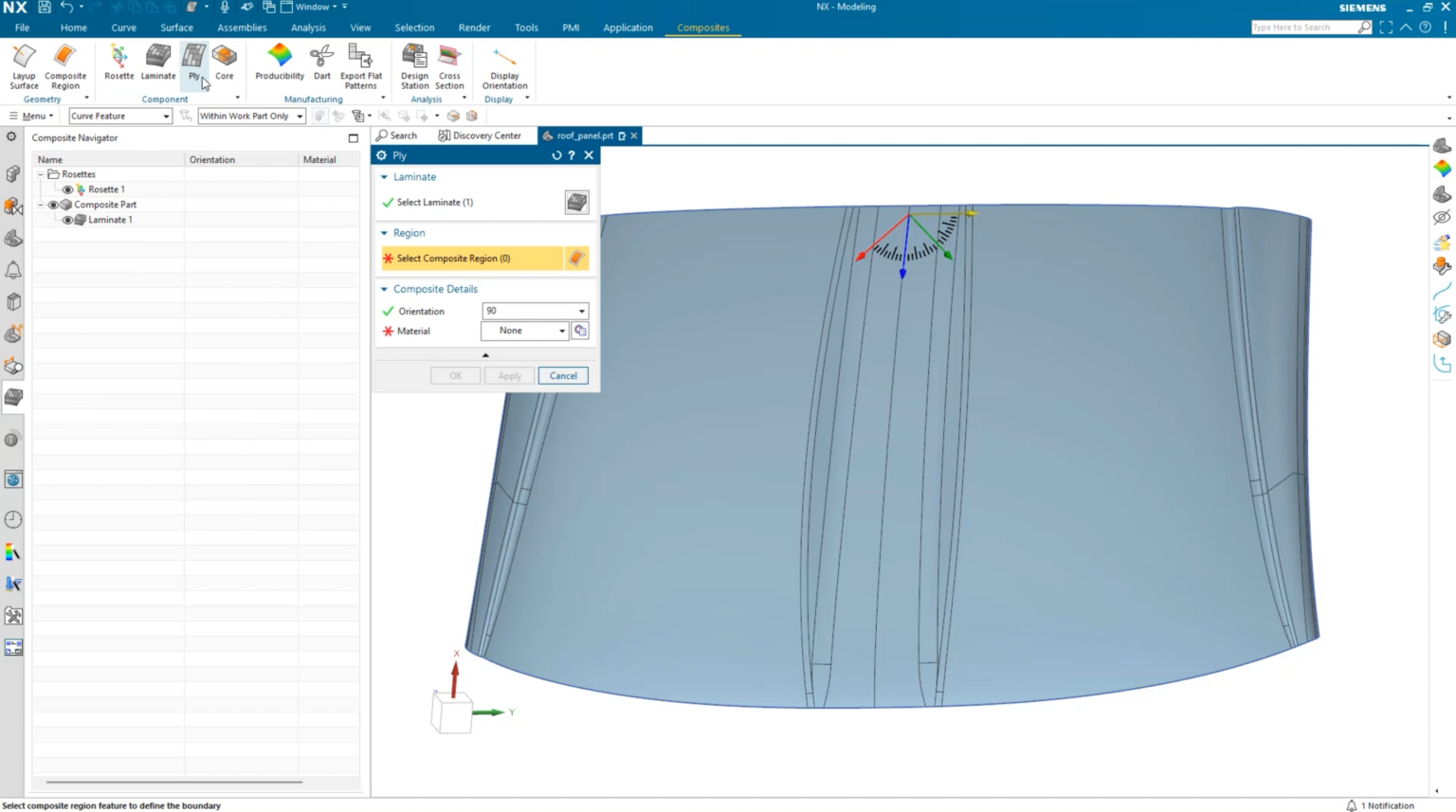 NX Composites: Part One | Tips and Tricks - NX Design