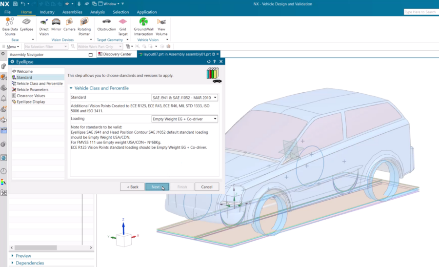Vehicle Design Validation | NX Tips and Tricks