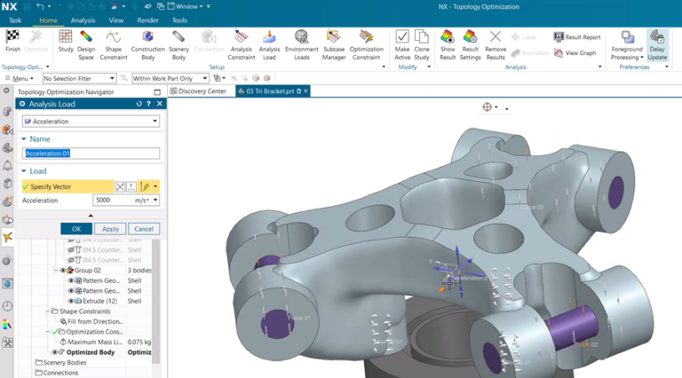 Topology Optimization Shape Constraints | NX Tips & Tricks