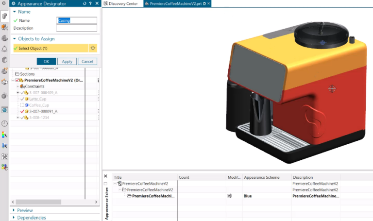 NX Visualization | Appearance Manager | NX Tips and Tricks