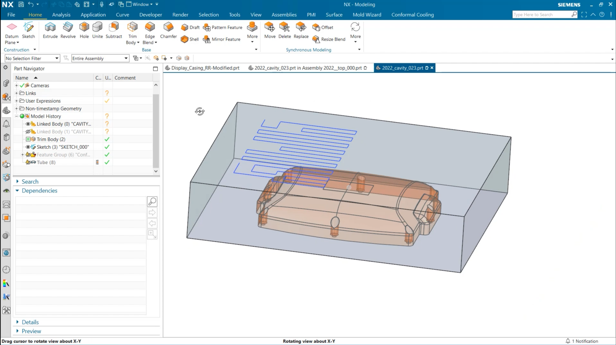 Cooling Channel Design | NX Tips and Tricks