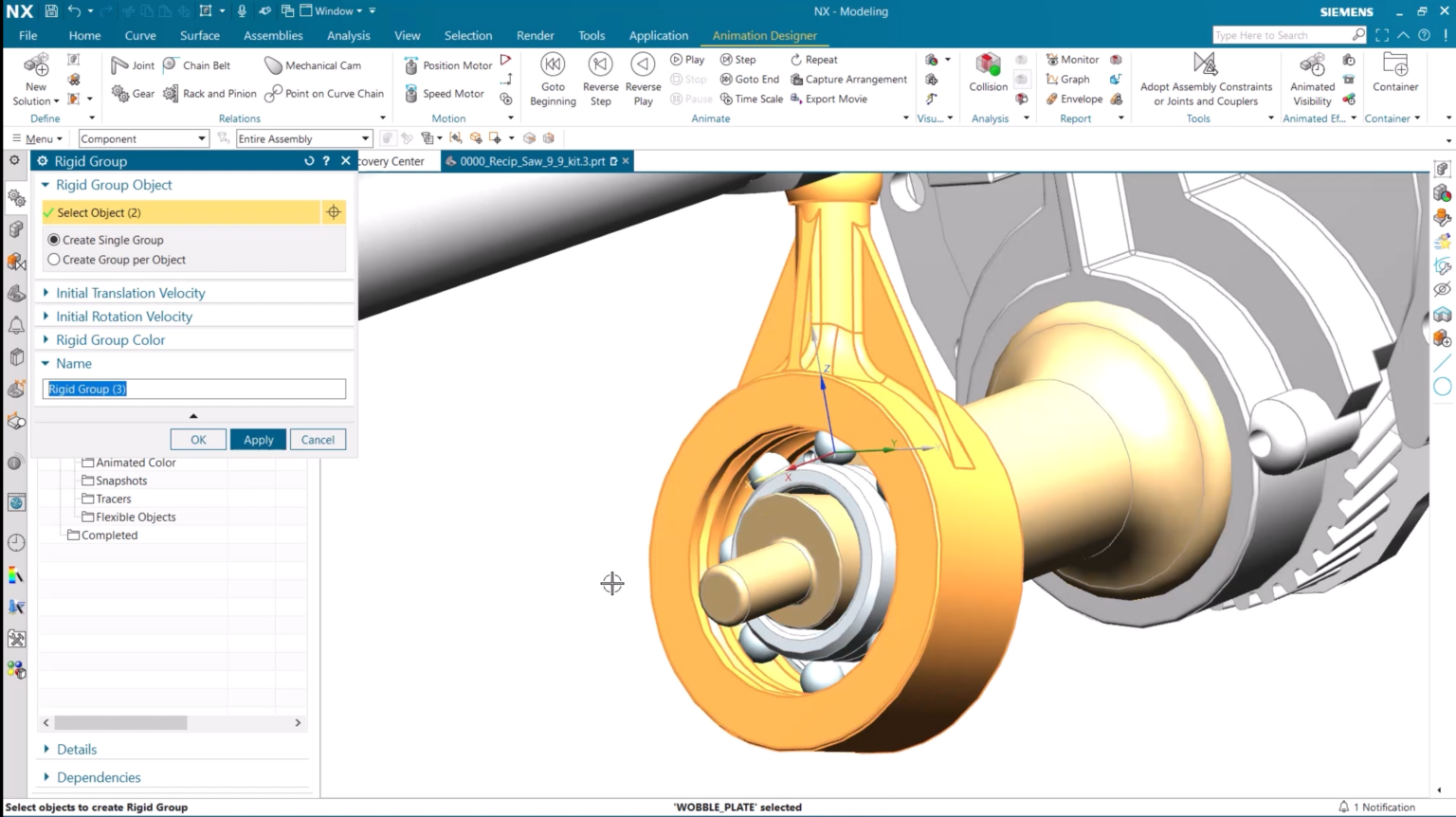 Getting started with animation | NX Tips and Tricks