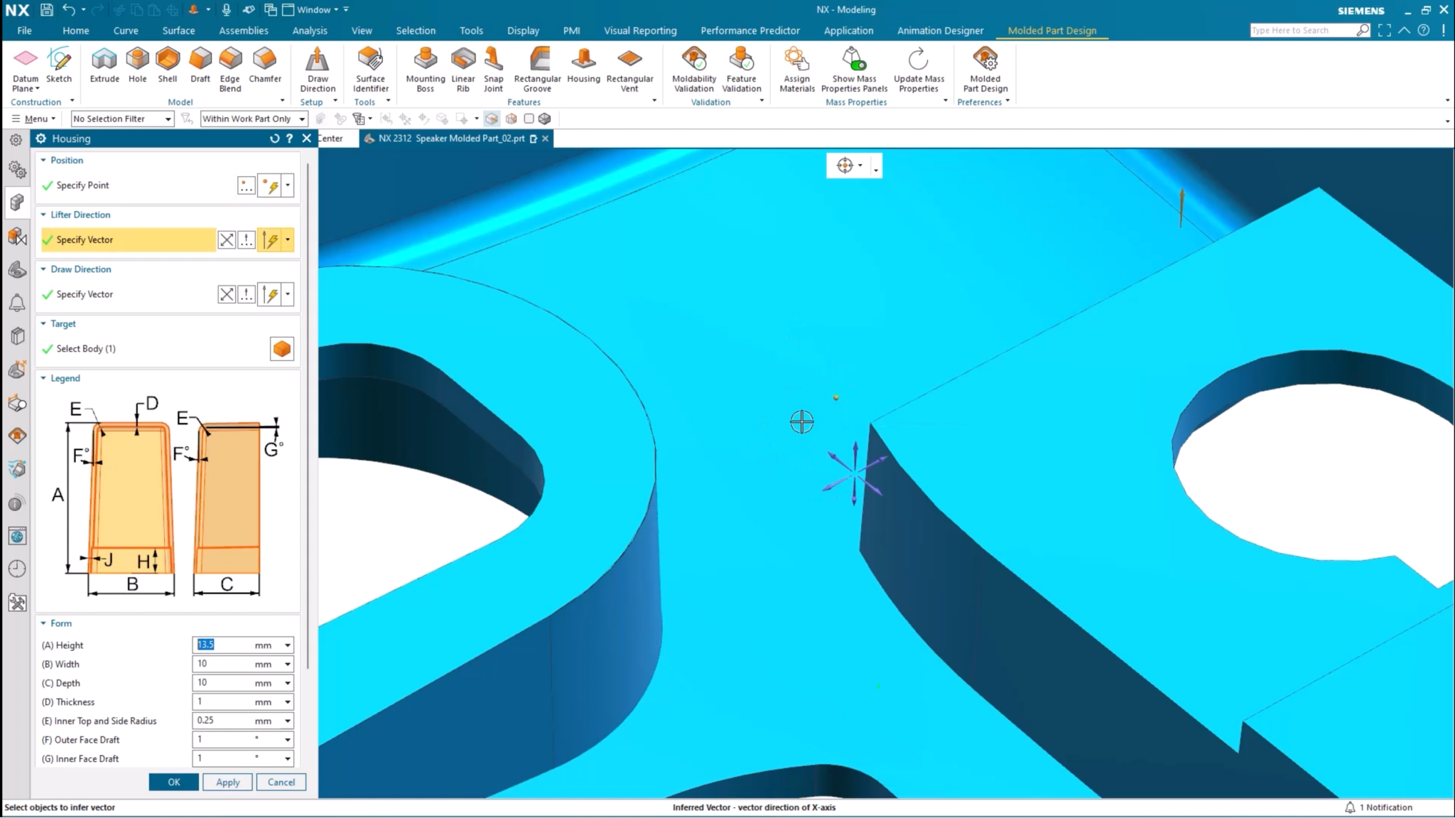 NX Tips and Tricks | Molded Part Design : New Features including the ...