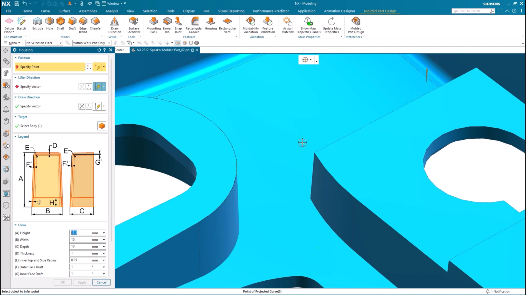 NX Tips and Tricks | Molded Part Design : New Features including the ...