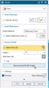 Automatic Draft Calculation | NX Tips & Tricks | Jan 2024