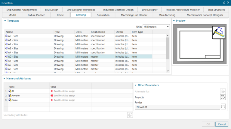 NX | Tips and Tricks | Creating new parts and drawings