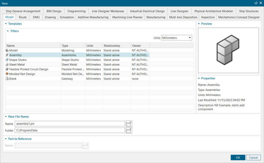 NX | Tips and Tricks | Template Parts - NX Design
