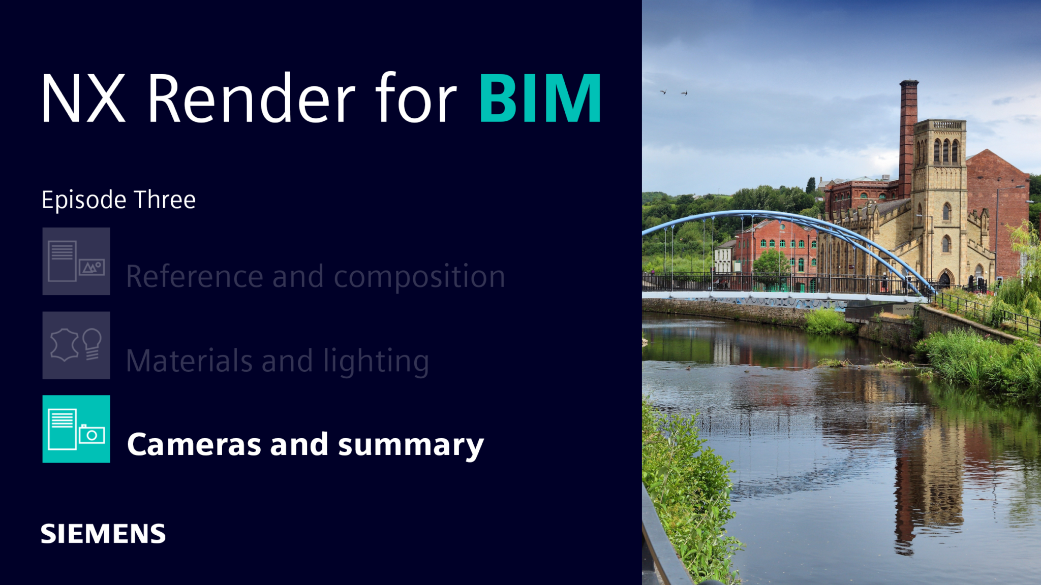 NX Render for BIM | Cameras and summary - NX Design