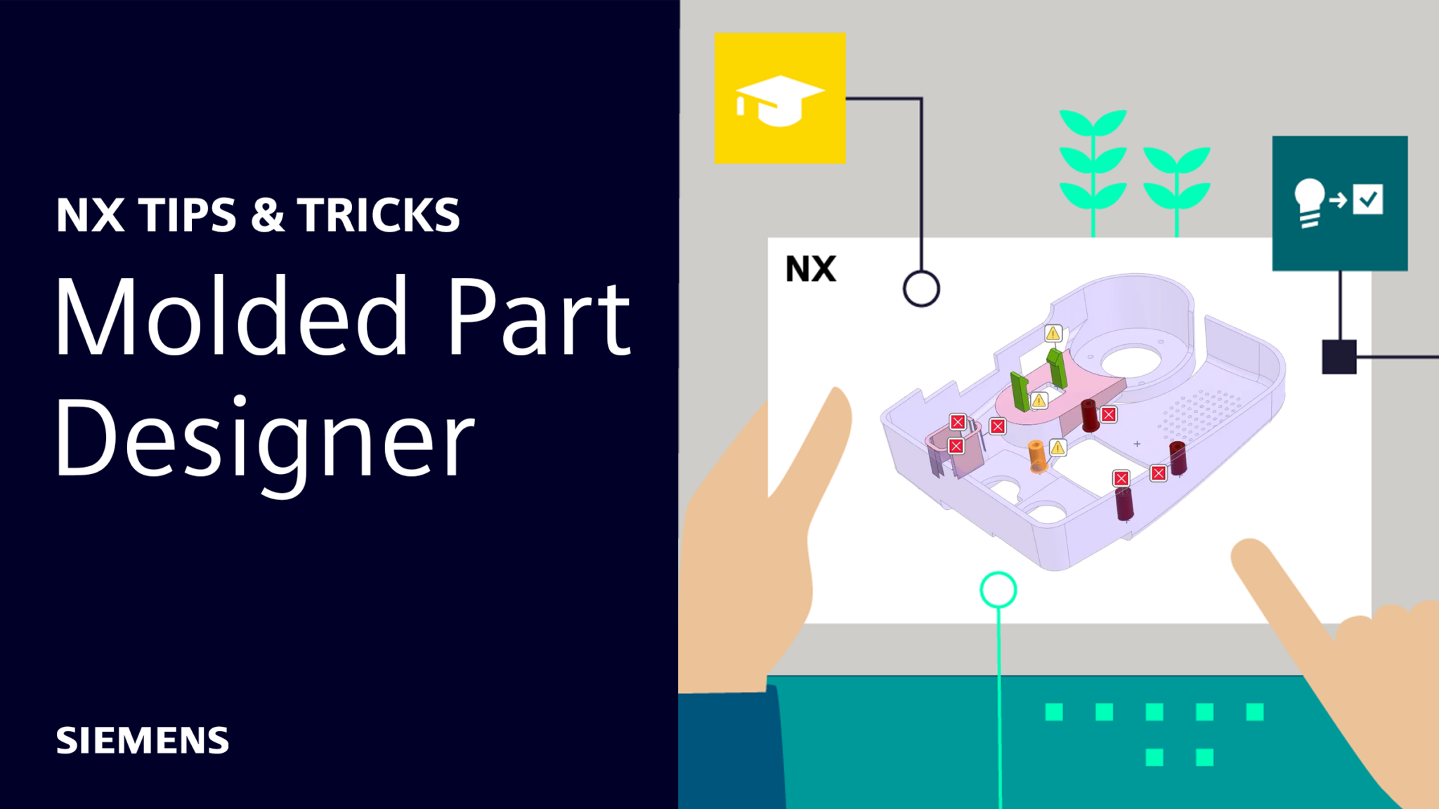 NX | Tips & Tricks | Molded Part Designer - NX Design