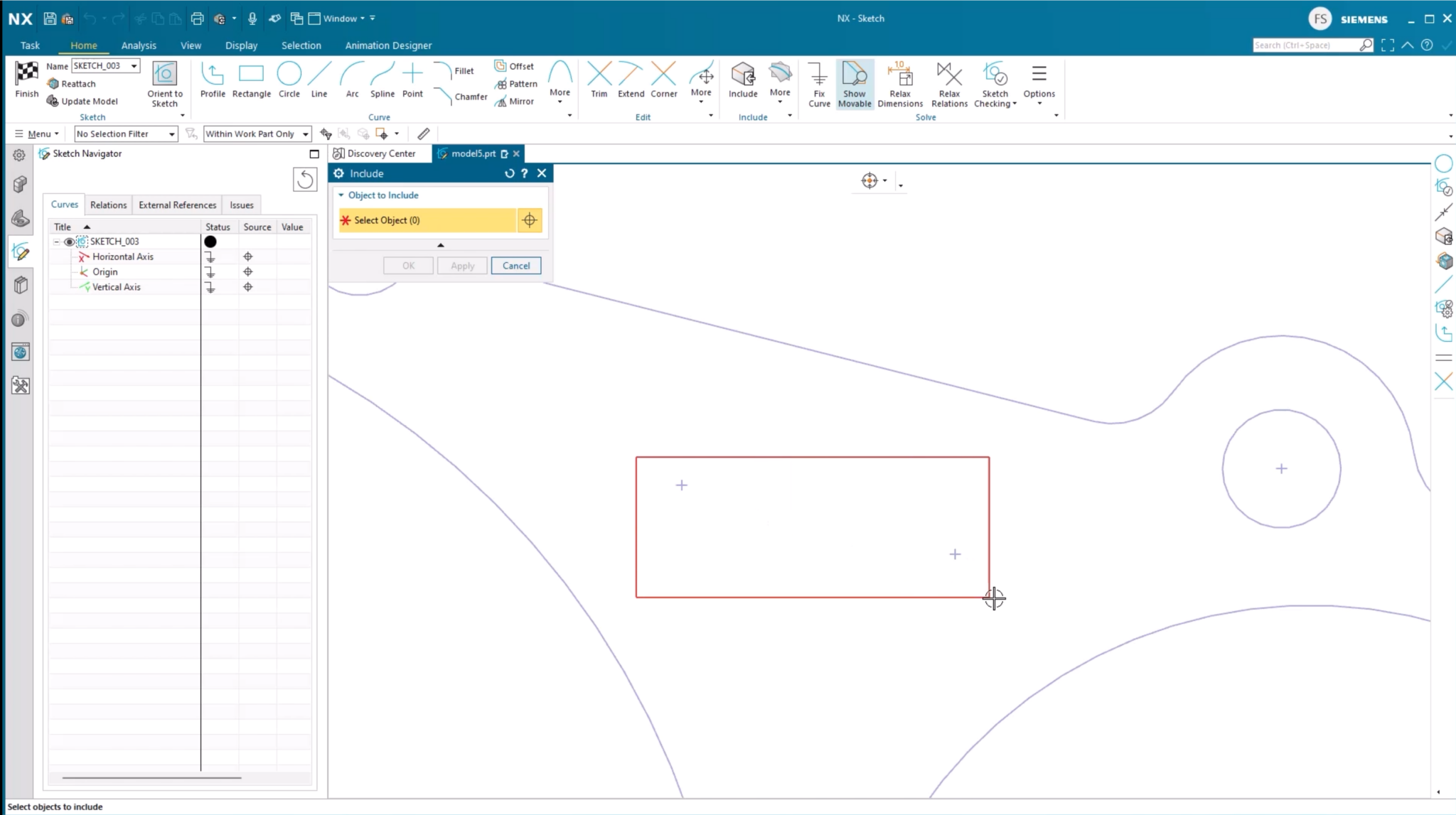 NX | Tips and Tricks | Sketch Checker
