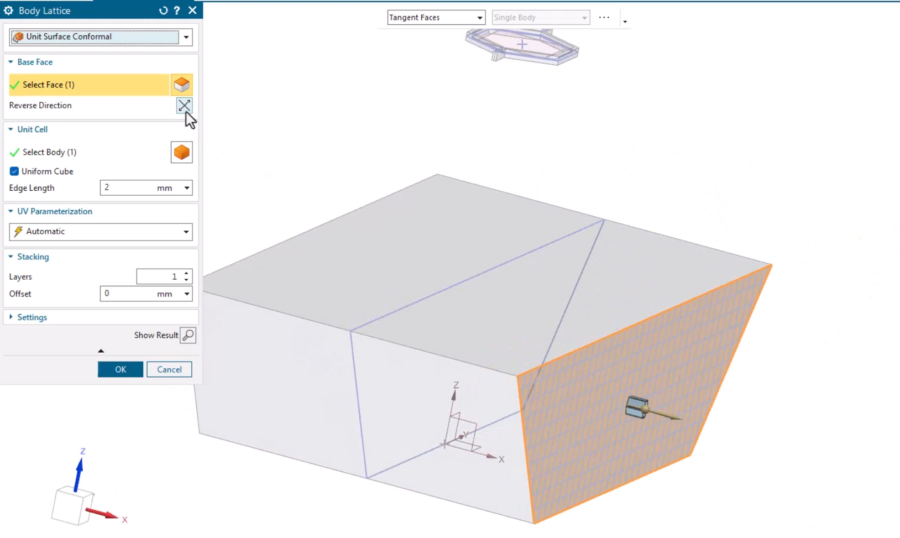 Create Lattice structures with Siemens CAD tools