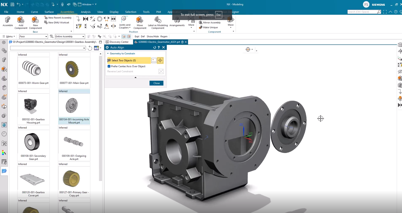 NX | How to series | Building an assembly for the first time