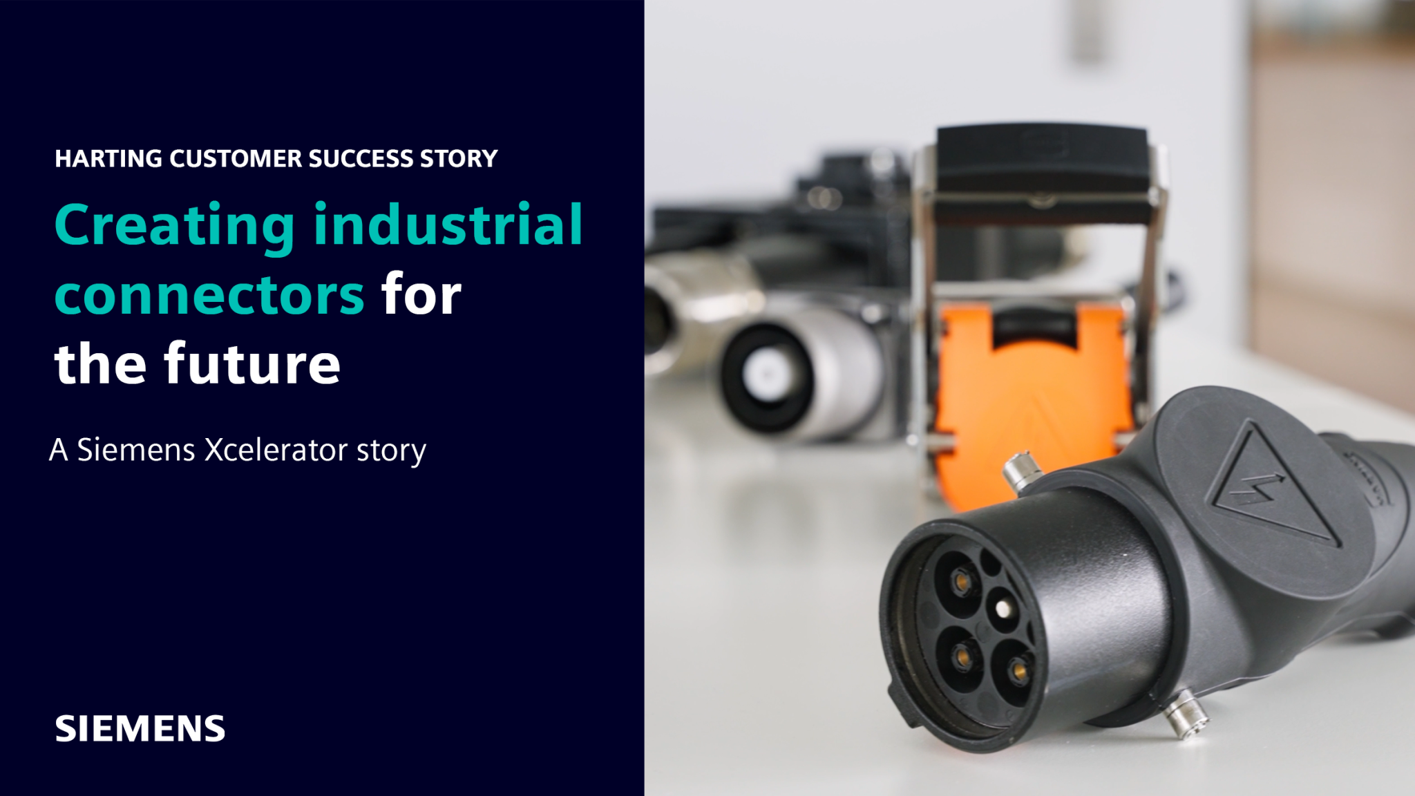 A Siemens Xcelerator story with HARTING | Creating Connectors for the ...