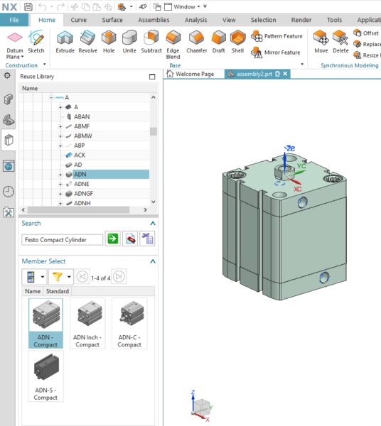 CADENAS Reuse Library for NX - Partners