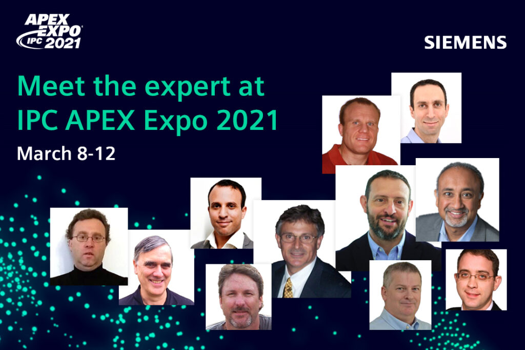 Upcoming virtual event: Meet Siemens experts at IPC APEX EXPO 2021 - Valor