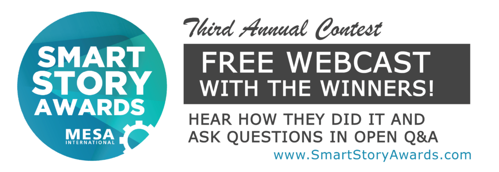 Siemens Wins MESA Smart Story Award for Manufacturing - Opcenter