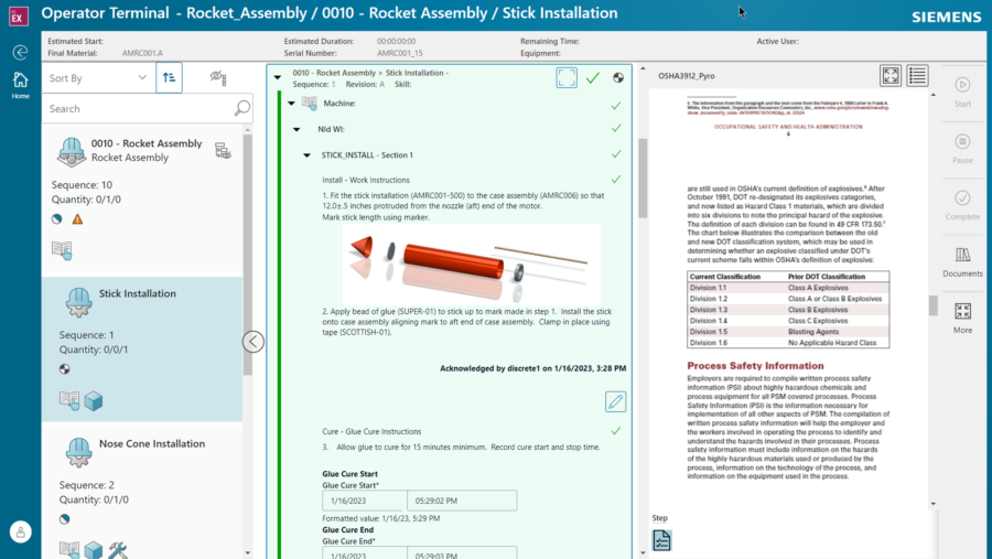 What’s new in Opcenter Execution Discrete 2301 - Opcenter