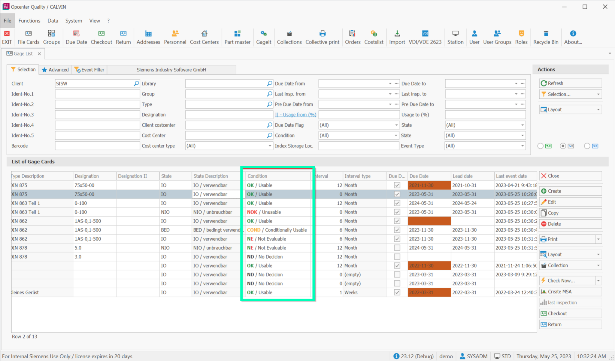 What’s new in Opcenter Quality 2312 - Opcenter