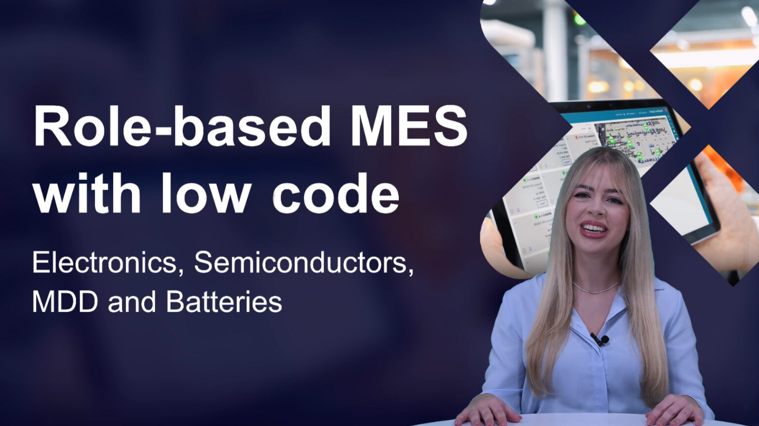 Unveiling the future of manufacturing: Siemens MES with low code from ...