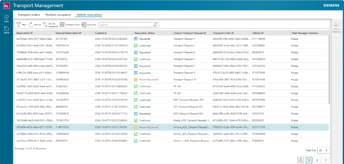 What’s new in Opcenter Intra Plant Logistics 2410 - Opcenter