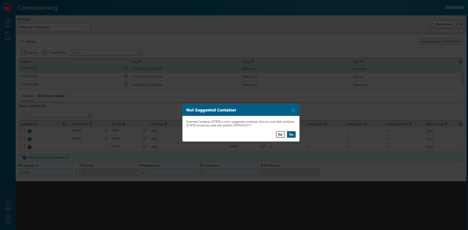 What’s new in Opcenter Intra Plant Logistics 2410 - Opcenter