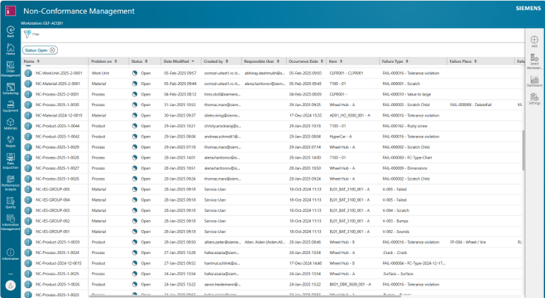 What’s new in Opcenter X 2501 - Opcenter